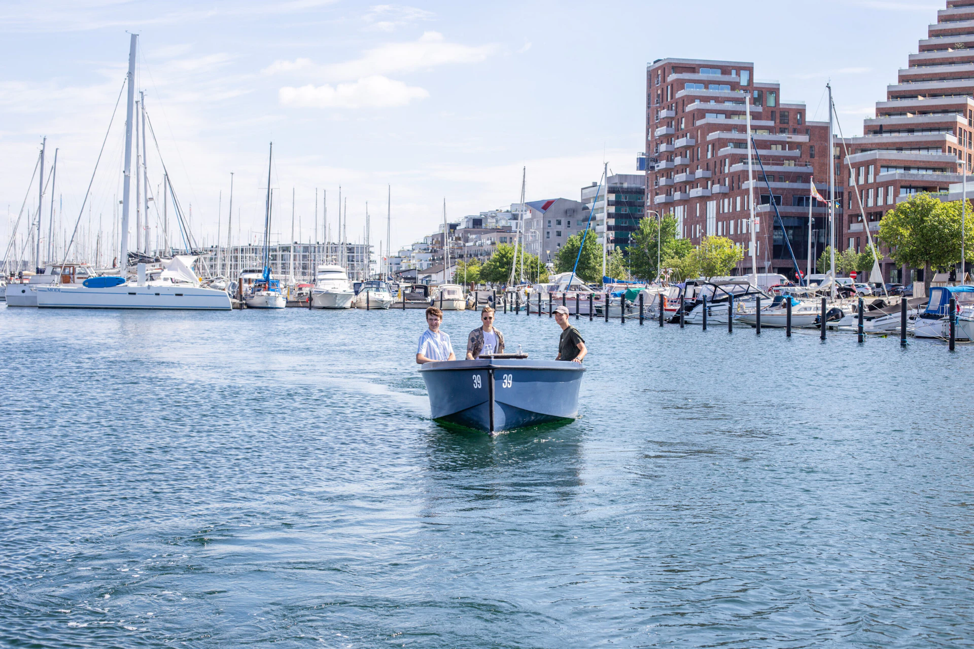 Rent a Boat in Copenhagen without a license now - GoBoat Denmark