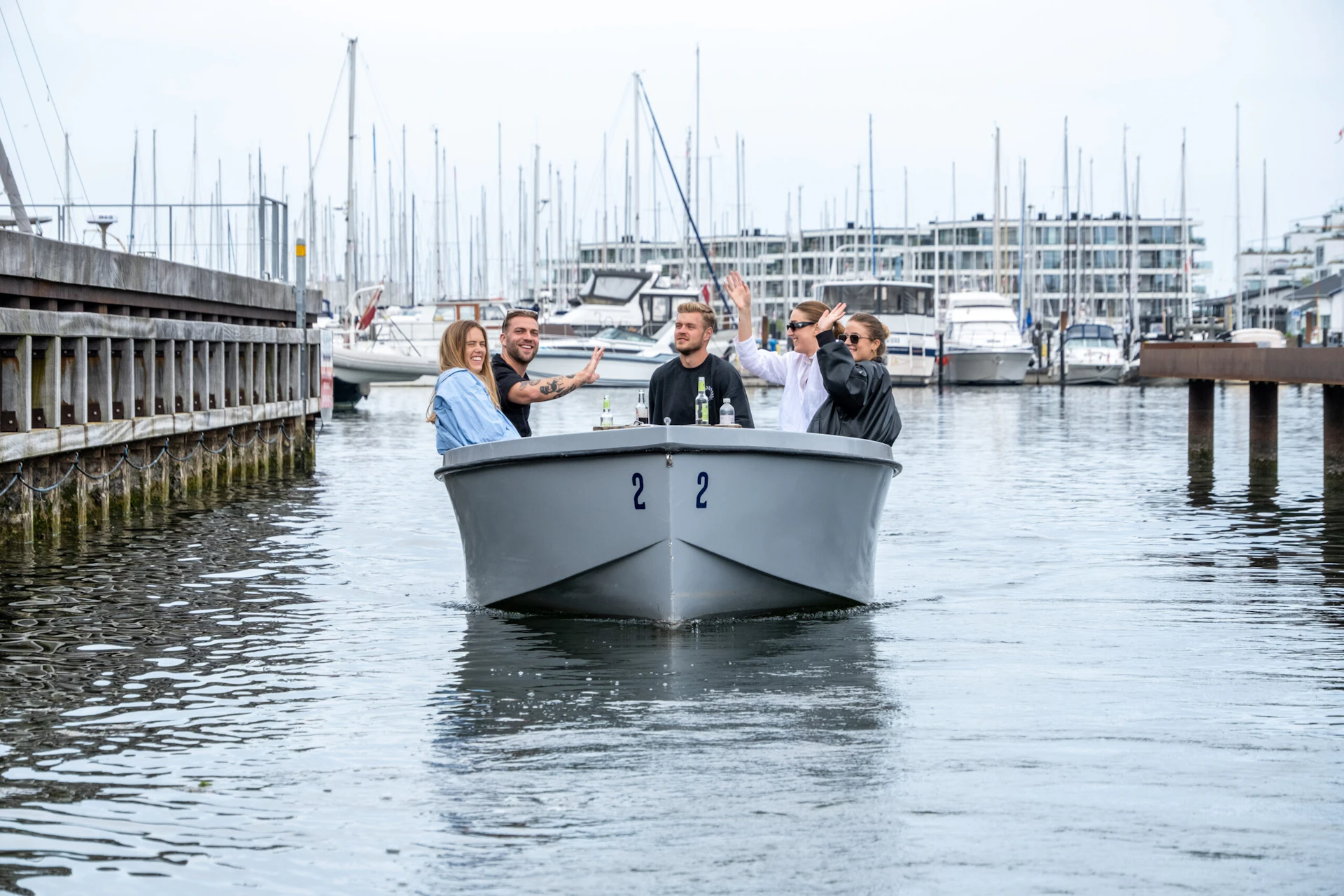 Rent a Boat in Aarhus without a license now - GoBoat Denmark